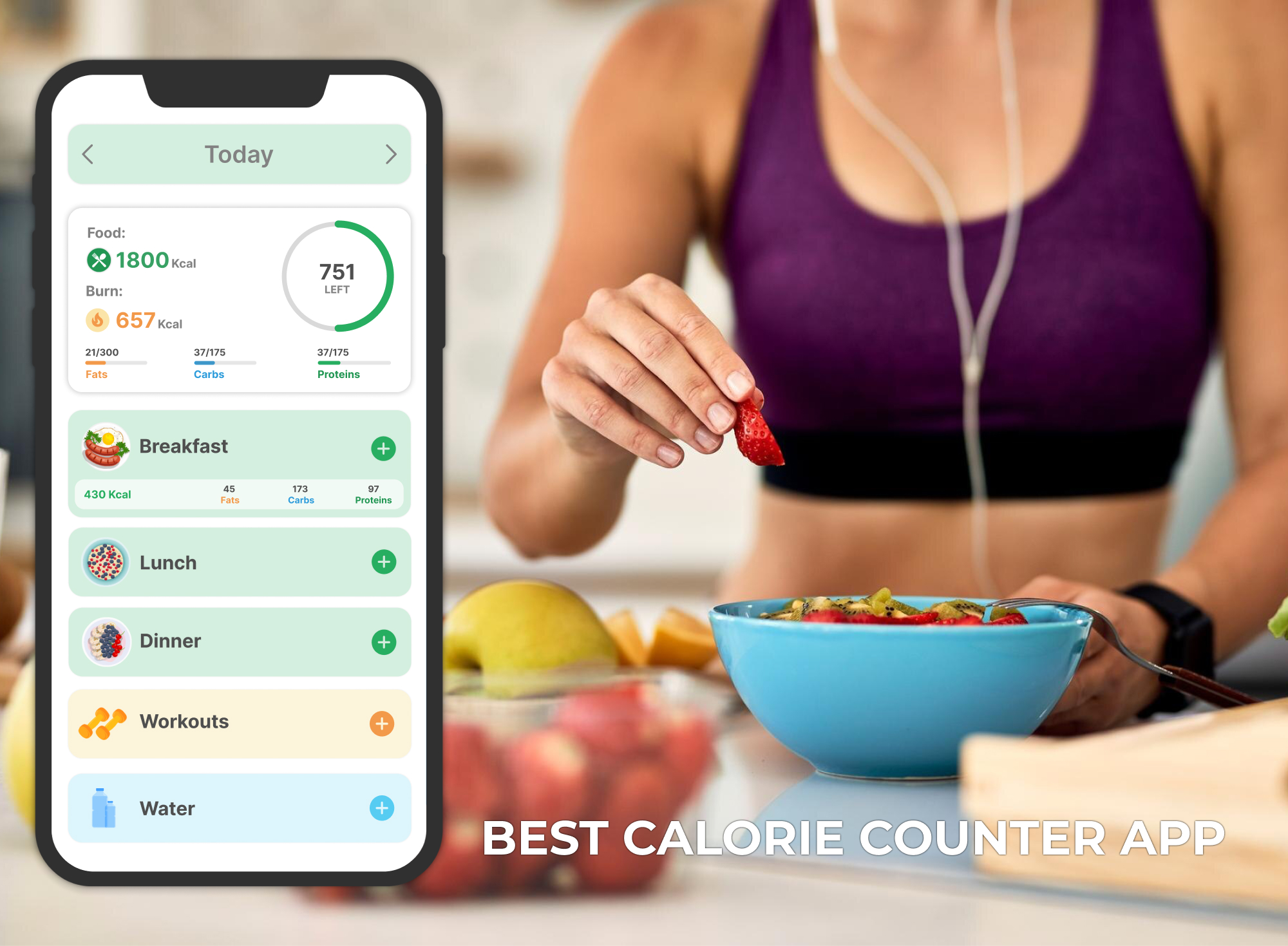 Best Calorie Counter App - Simple Fasting Tracker App